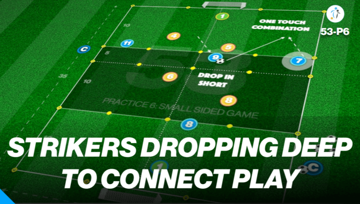 Striker Connecting Deep (Small Sided Game): 53-P6