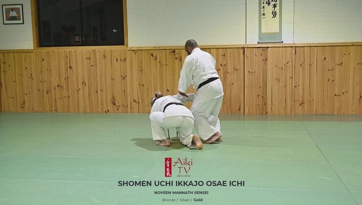 SHOMEN UCHI IKKAJO OSAE ICHI - Advanced | AikiTV