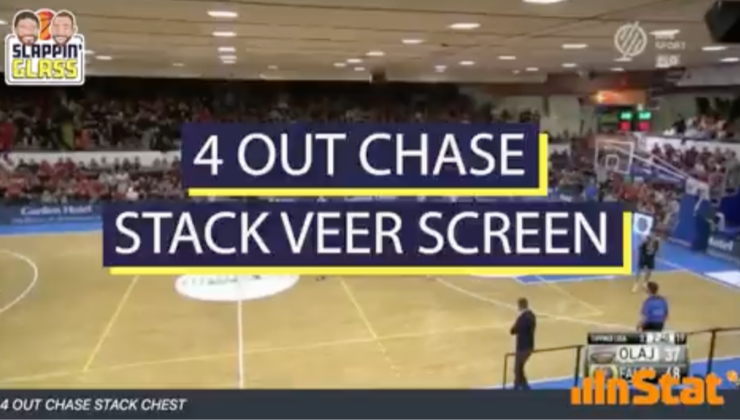 4 Out Chase - Side Stack Veer Screen | Slappin' Glass Plus