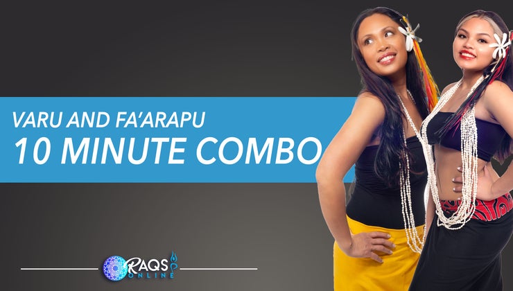 10 Minute Tahitian Dance Drills: Tarou, Varu and Fa'arapu