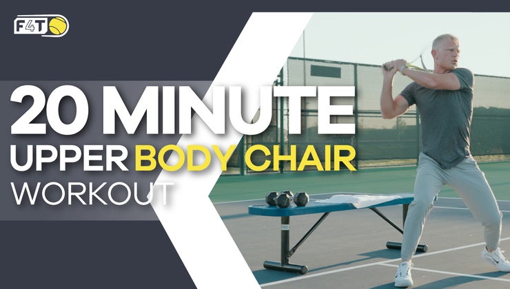 Tennis Upper Body Tune-Up: Strength & Skill Workout | Fit4Tennis