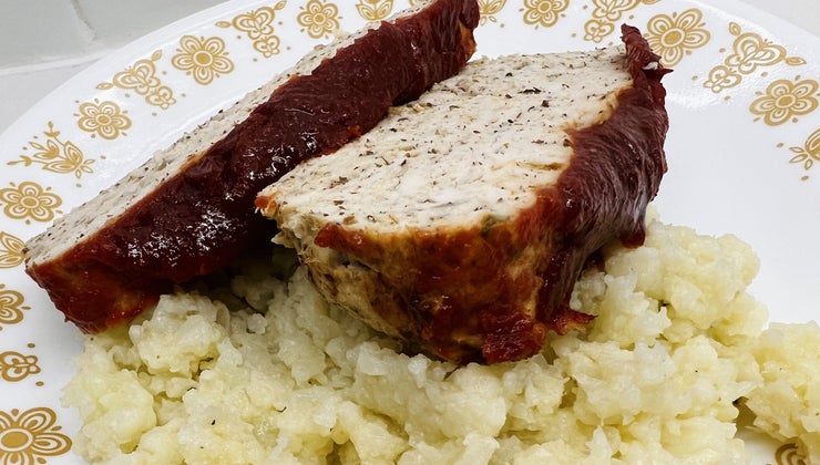 Pastel de Carne Molida con pure de Coliflor