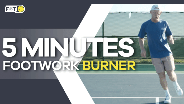 5-Minute Tennis Footwork and Agility Workout | Fit4Tennis