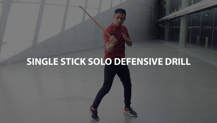 Single Stick Solo Defensive Drill | Budo Brothers TV
