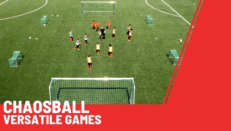 Chaosball / Warm-up soccer drill for soccer training session | ADVANCE ...