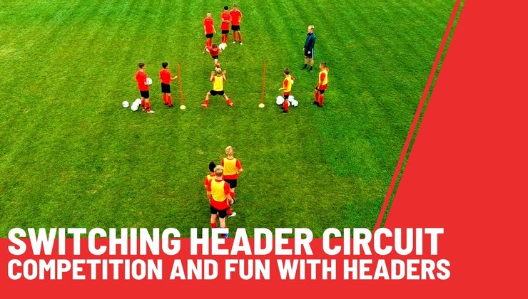 Switching Header Circuit / Heading drill for youth soccer | ADVANCE ...