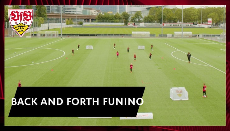 Back and Forth FUNino / Fun exercise for youth soccer | ADVANCE.FOOTBALL