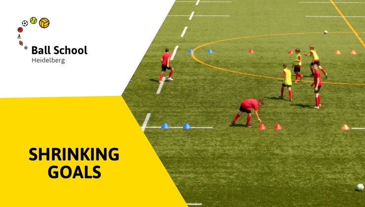 Shrinking Goals | 3v3 Game form for youth soccer training | ADVANCE ...