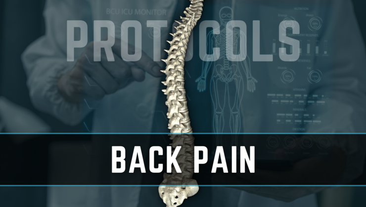Protocols - Back Pain