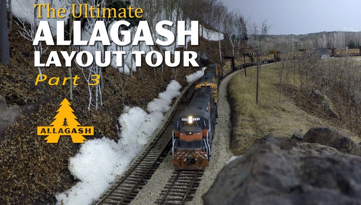 Ultimate Allagash layout tour, part 3
