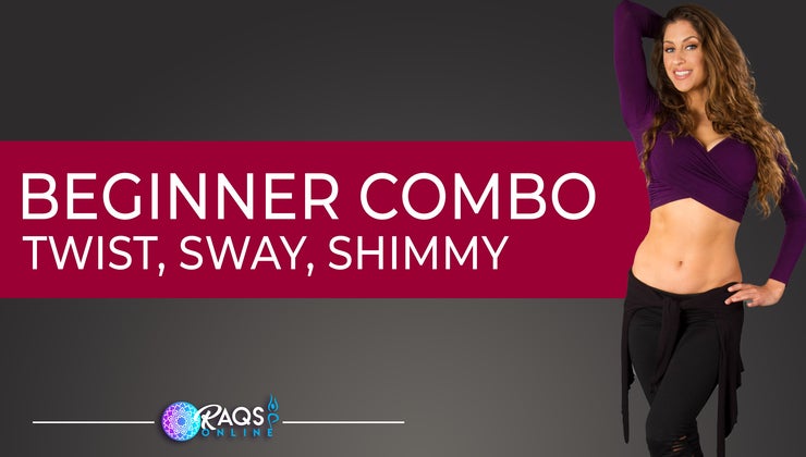 Beginner Belly Dance Combo: Twist, Sway, Shimmy | Raqs Online