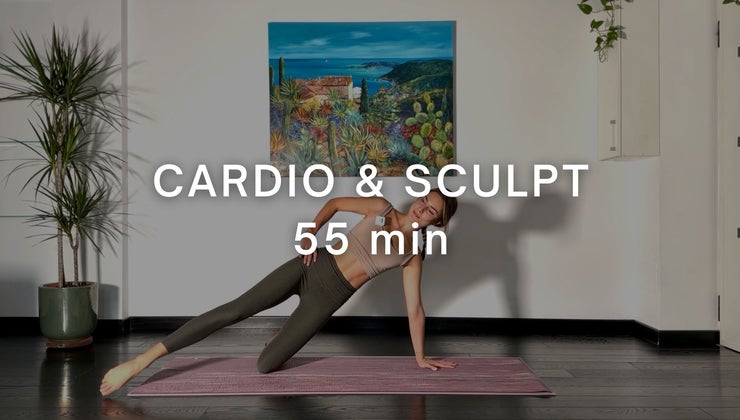 Cardio & Sculpt - Full body class with a focus on glutes, c