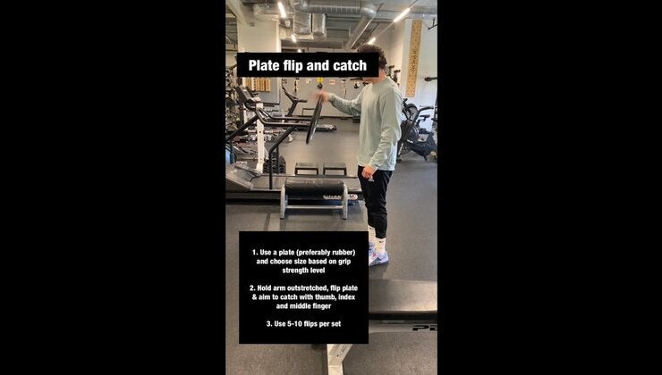 PLATE FLIP AND CATCH