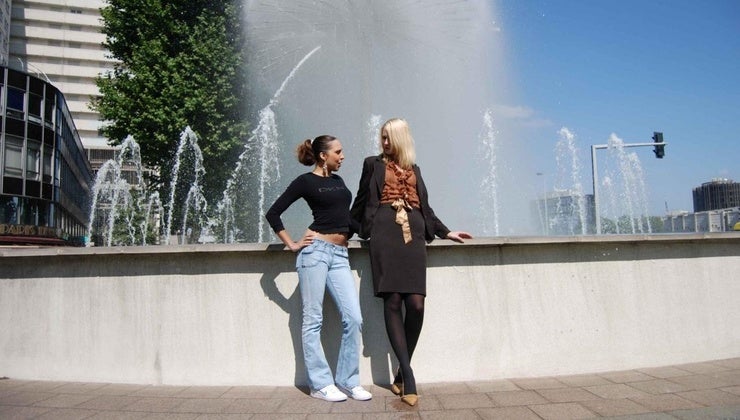 Shell And Steffi Find A New Fountain | MostWam