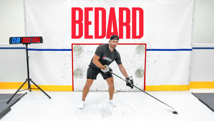 Connor Bedard Stickhandling Session + Drills | Hockey Training