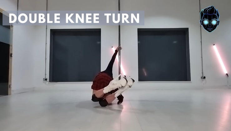 Pole Based Double Knee Turn | The Pole Wizard