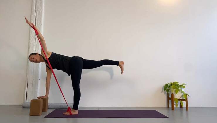 Resistance Band Upper Back strength