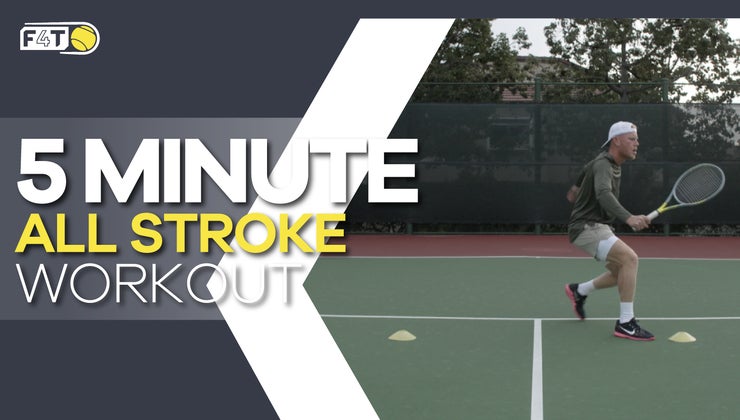 Quick Tennis Skills Enhancement: 5-Minute Workout