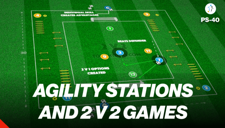 Pre-Season 40: Agility Stations & 2 v 2's!