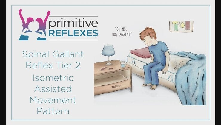 Spinal Gallant Reflex Exercise Tier 2 Isometric Assisted Movement Pattern