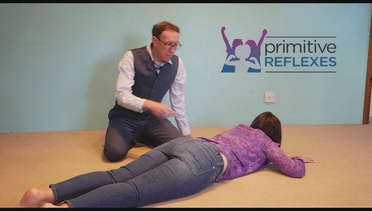 Spinal Gallant Reflex Exercise Tier 3 Lying to Sittin