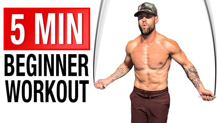 5 Minute Beginner Jump Rope Workout | Jump Rope Dudes