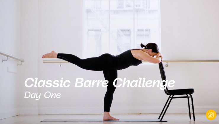Classic Barre Challenge Day 1 – Simple & Punchy | Barre Base Anywhere