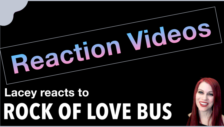 Lacey Sculls reacts to Rock of Love Bus