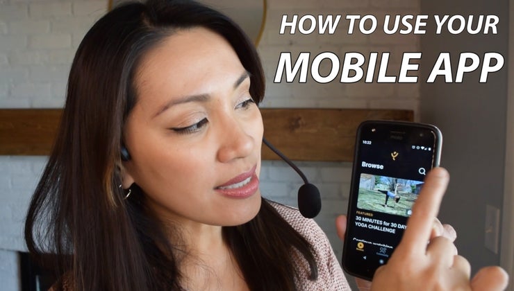 MOBILE APP USER GUIDE: How to Use Your Mobile App | Yoga Upload Plus