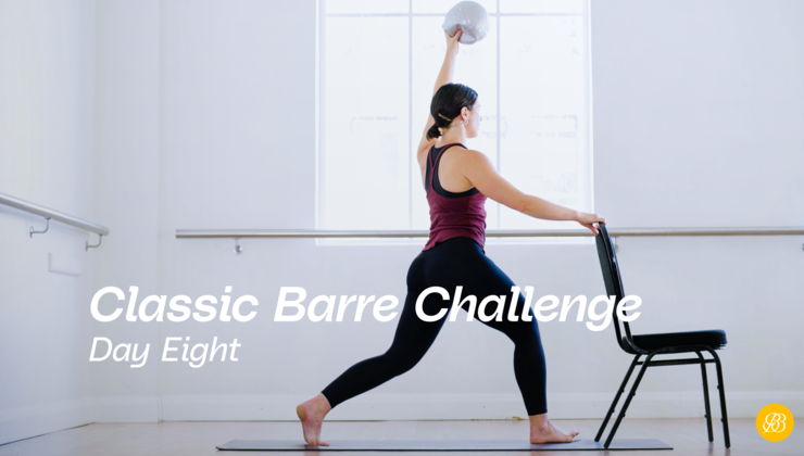 Classic Barre Challenge Day 8 – Barre Class for Side Body & | Barre Base Anywhere