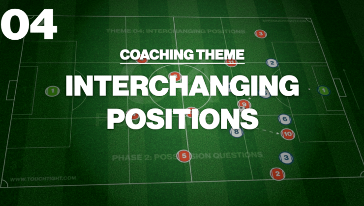 04 Interchanging Positions | Touchtight Soccer Coaching