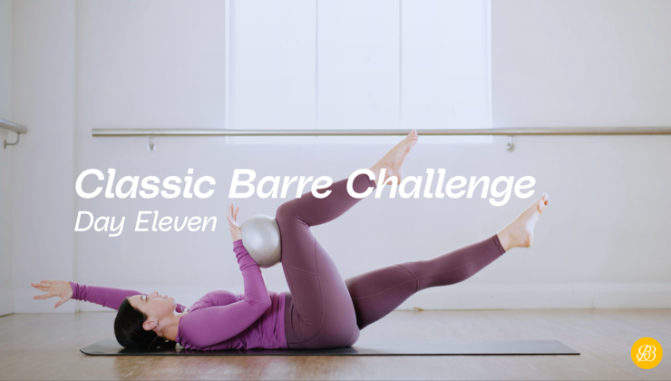 Classic Barre Challenge Day 11 – Powerful Core Workout with | Barre Base Anywhere