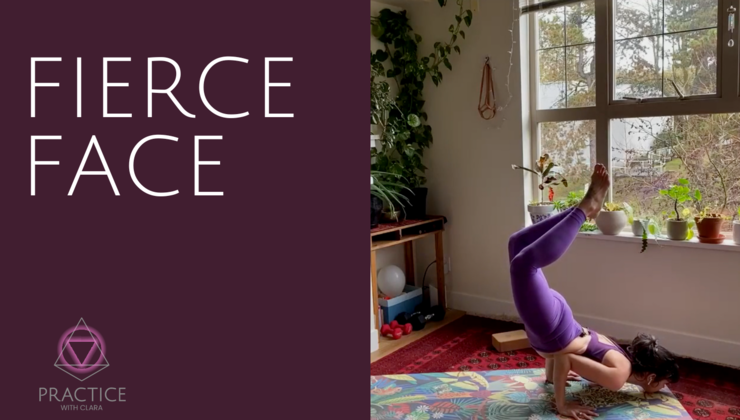 Fierce Face Yoga Pose Breakdown