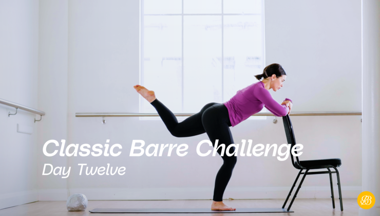 Classic Barre Challenge Day 12 – Narrow V Extravaganza | Barre Base Anywhere