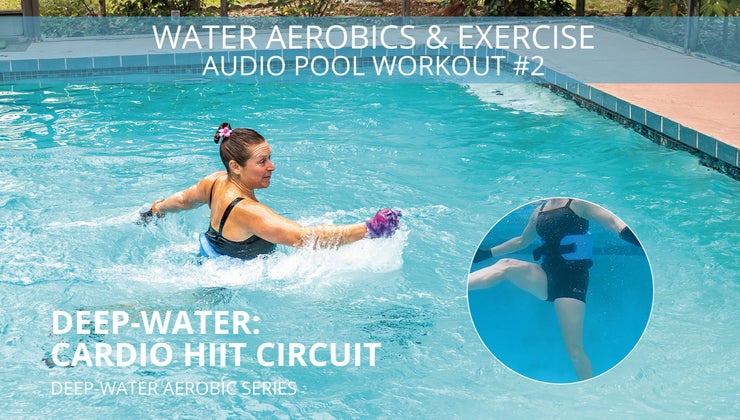 Deep Water Cardio HIIT Circuit (50-min) | Deep Water Series