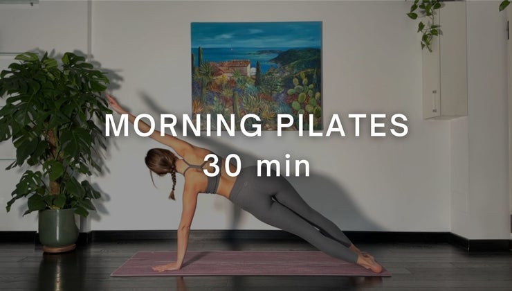 30 min Morning Pilates, full body wake-up & tone [ENG]