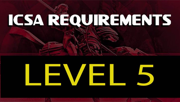 ICSA Certification Level 5