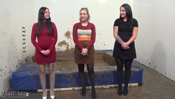 Mud Pit Sky Charlee Wrestle 4k | MostWam