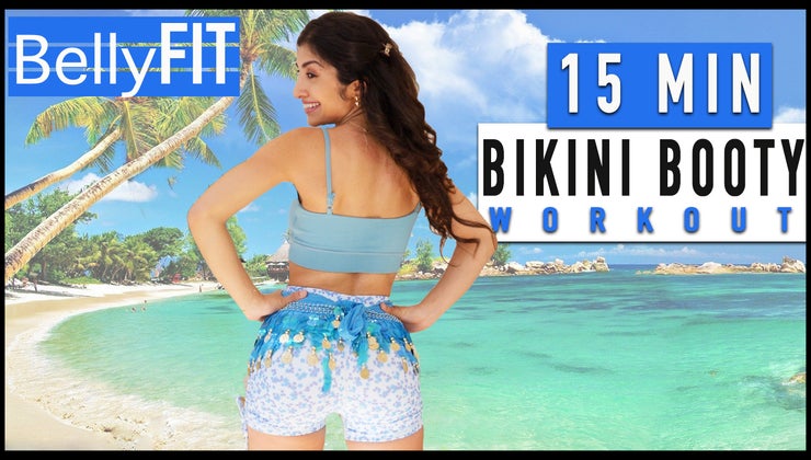 15 MIN BOOTY WORKOUT | No equipment | Belly dance Bikini