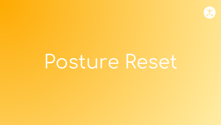 Posture Reset Programme