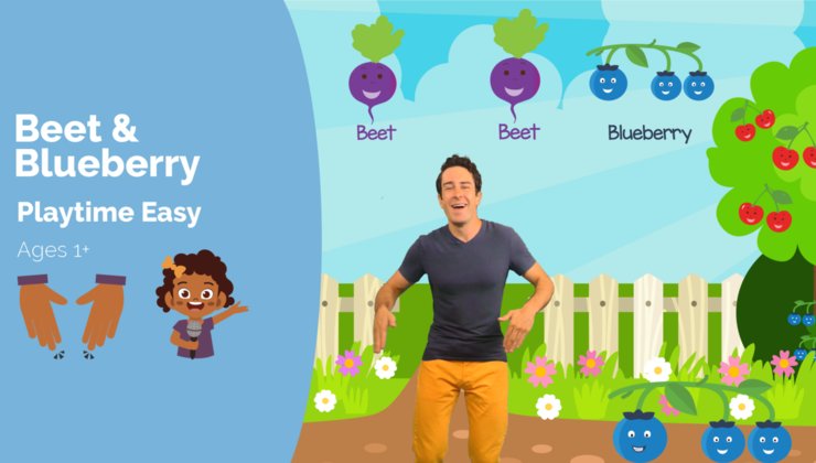 Sweet Beets—Beet & Blueberry (Playtime)