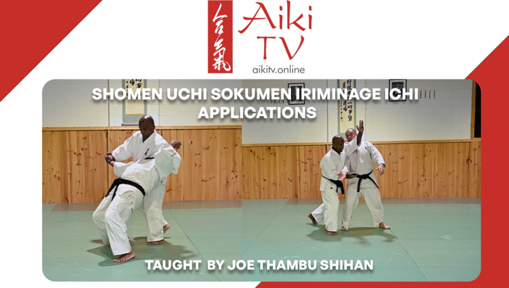 Shomen Uchi Sokumen Iriminage Ichi - Self Defence | AikiTV