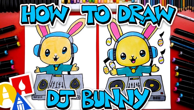 How To Draw DJ Bunny