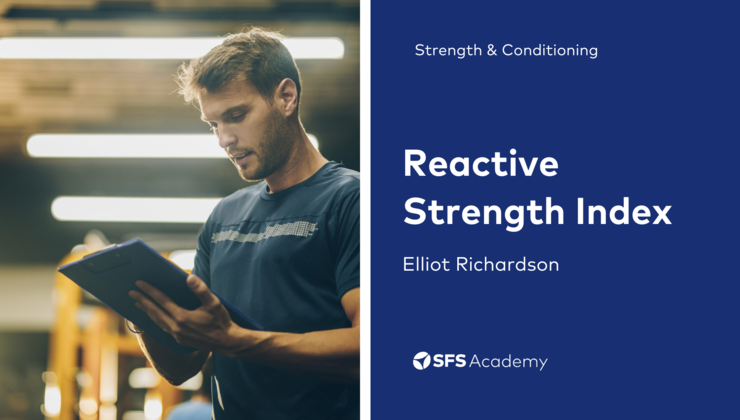 🚦 Reactive Strength Index