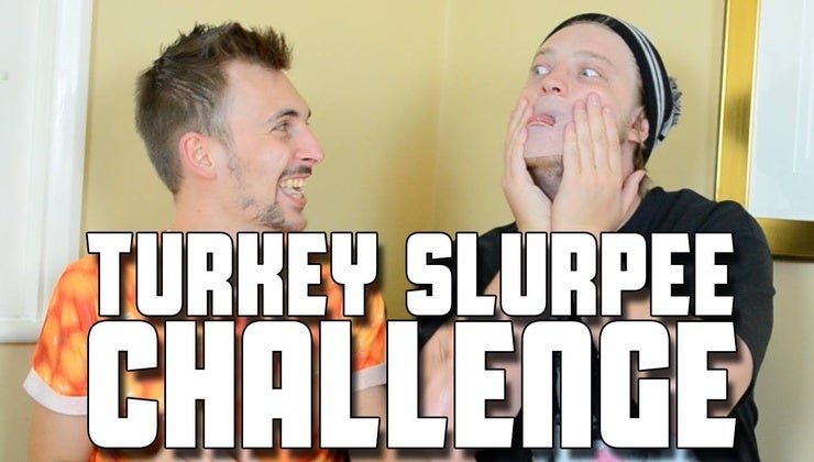 Turkey Slurpee Challenge | Where's My Challenge