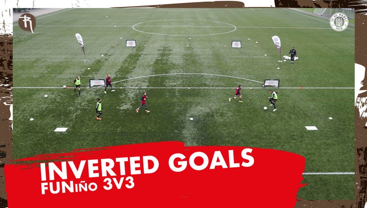 Inverted Goals FUNino 3v3 | ADVANCE.FOOTBALL