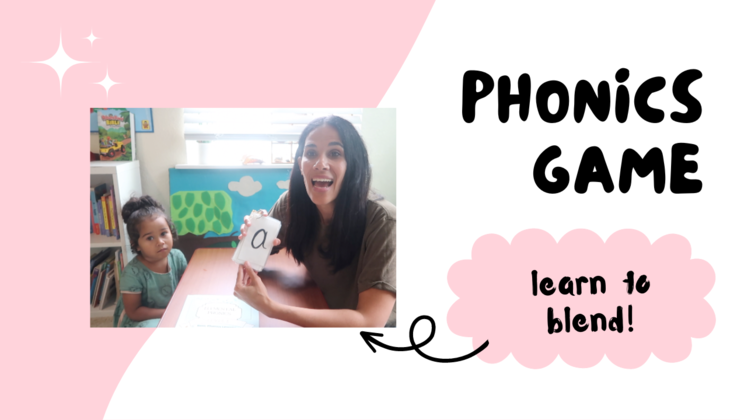 Phonics Game to Teach Blending! | Bloom Sisters