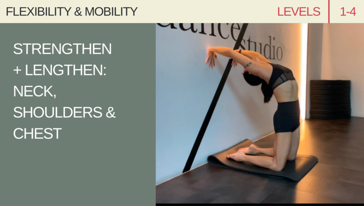 STRENGTHEN & LENGTHEN: Neck, Shoulders & Chest