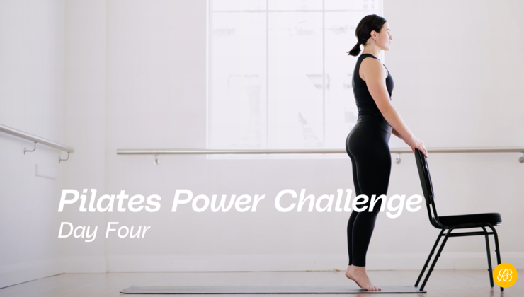 Pilates Power Challenge Day 4 - Grande Plié | Barre Base Anywhere