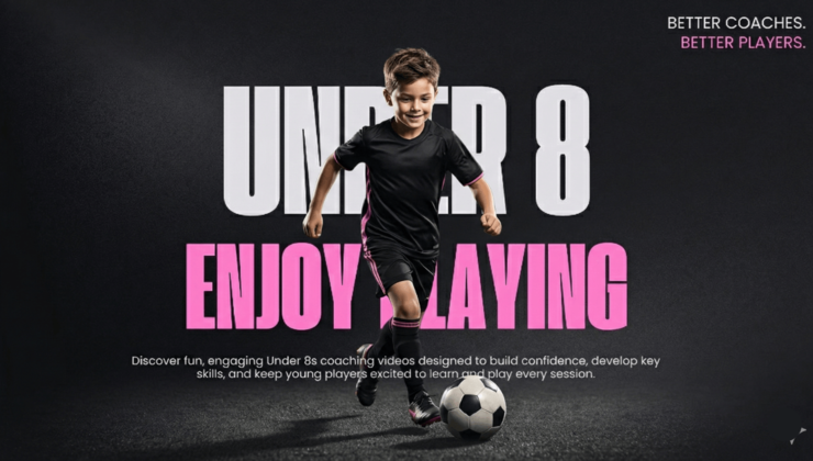 Free U8 Soccer Coaching Sessions – Download 4 Complete Practice Plans